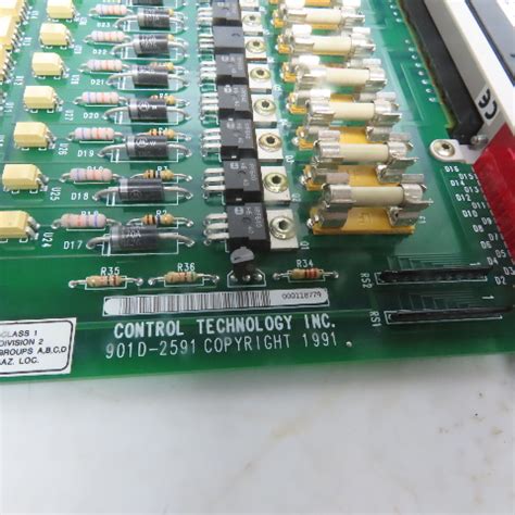Control Technology C Pin Isolated Output Module Card Bullseye Industrial Sales