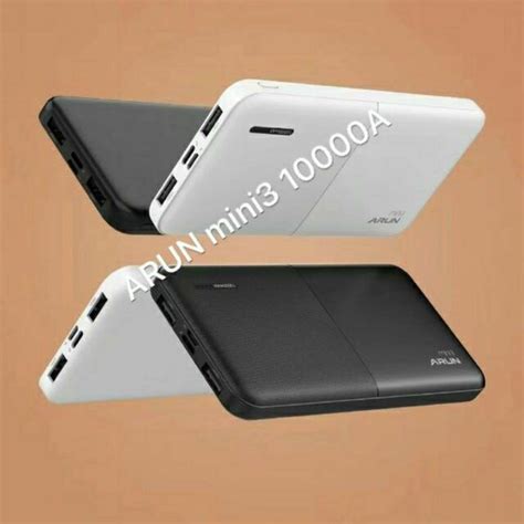 Pin Sạc Dự Phòng Chính Hãng Arun 10000 Mah Mini 3 New Có Bảo Hành