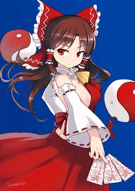 Hakurei Reimu Touhou Drawn By Nosuku Danbooru