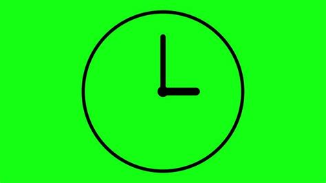 Clock Ticking Animation Stock Video Footage For Free Download