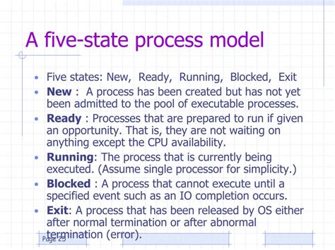 PPT The Process Model PowerPoint Presentation Free Download ID