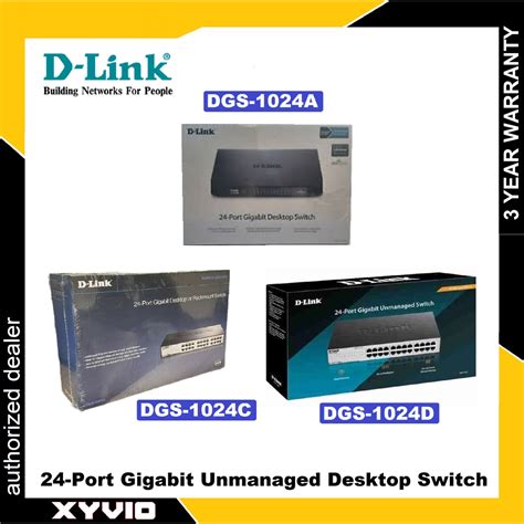 D Link Dgs 1024a Dgs 1024c Dgs 1024d 24 Port Gigabit Unmanaged Desktop Switch Shopee Malaysia