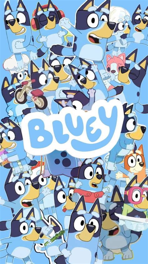 Bluey Cute Cartoon Wallpapers Cute Wallpapers Cartoon Wallpaper
