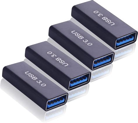 Leehitech Usb Female To Female Extension Adapter Usb 3 0 Coupler Type A Female Usb