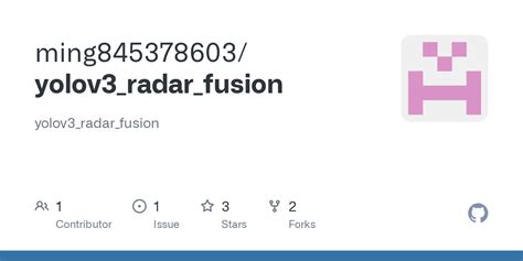 Github Ming845378603yolov3radarfusion Yolov3radarfusion