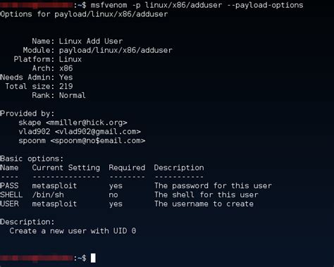 Assignment 53 Msf Shellcode Analysis Linuxx86adduser Nasmland645