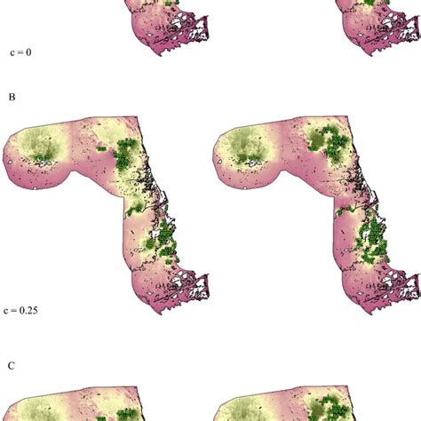 connectivity estimates based on the pairwise dispersal model using
