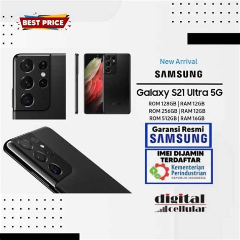 Jual Samsung Galaxy S Ultra G Gb Gb Garansi Resmi Phantom Black Di Seller Digital