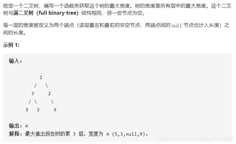 二叉树最大宽度（节点编号bfs） 极客之音