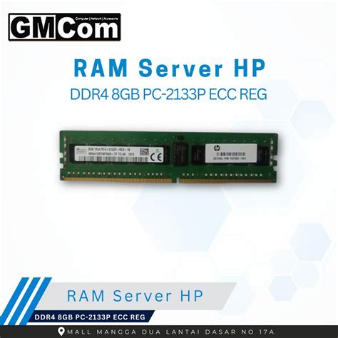 Jual Memory Ram Server Hp Ddr4 8gb Pc 2133p Ecc Reg Second Shopee Indonesia