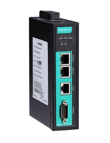 Convertor Modbus RTU ASCII TCP La EtherNet IP Cu Port MQTT Moxa MGate MB EIP