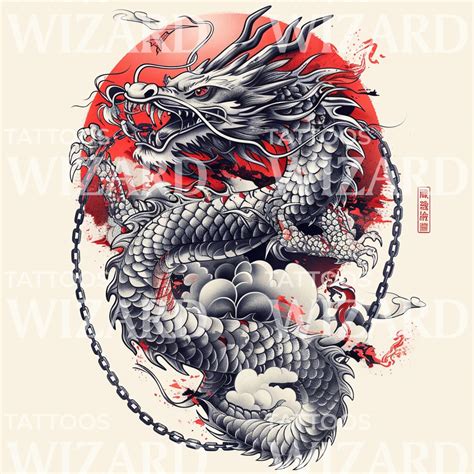 Mythical Dragon Tattoo Designs
