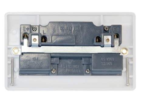 Click Mode Gang A DP Switched Socket BED Electrical