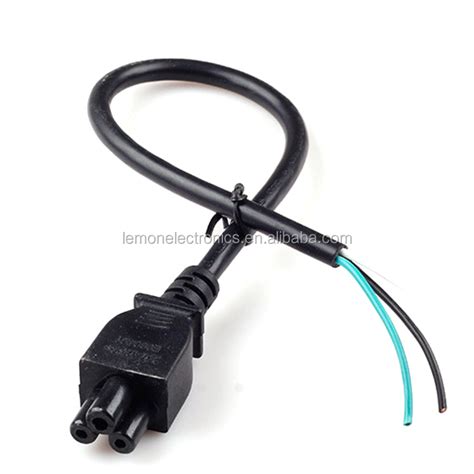 Kabel Daya Ac Konektor Cloverleaf Perempuan Iec 320 C5 Buy C5