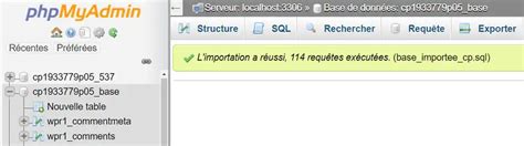 Comment Importer Une Base De Données Sur Un Hébergement Cpanel Lws Via