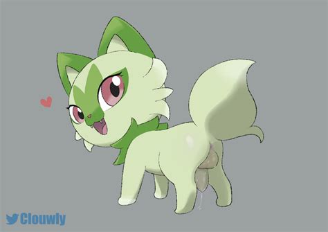 Rule 34 Anus Balls Bodily Fluids Clouwly Dripping Feral Generation 9