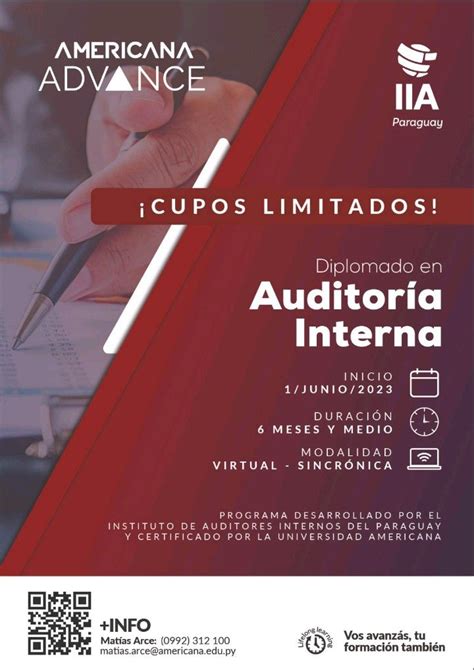 IAI PY - INSTITUTO DE AUDITORES INTERNOS Paraguay en LinkedIn: #diplomado #auditoriainterna