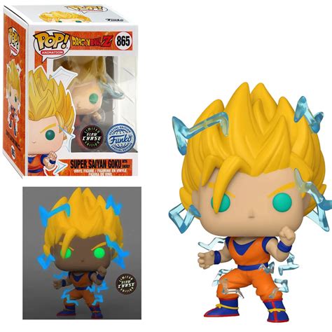 POP FUNKO CHASE Dragon Ball Z Goku Super Saiyan CHASE MCFLY COLECIONÁVEIS