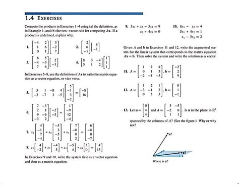 solved 1 4 exercises compute the products in exercises 1 4