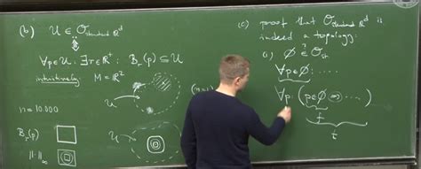 explanation about a proof regarding the standard topology mathematics