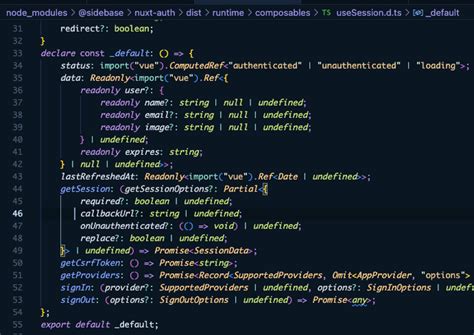 Streamline Typing Across Next Auth Session Data And `usesession` Data