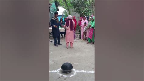 গ্রামের মেয়েদের হাড়ি ভাঙ্গা খেলা মহিলাদের পাতিল ভাঙ্গার প্রতিযোগিতা Youtube