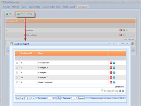 customer contingents lemax knowledge base
