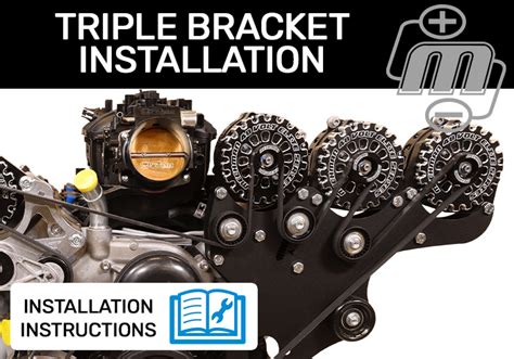 Mechman Alternators Triple Bracket Installation Mechman Alternators