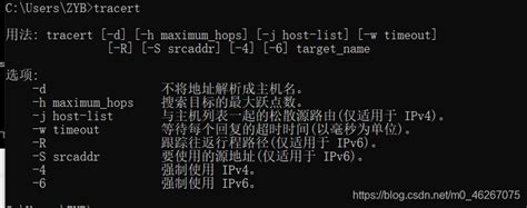 tracert原理和使用方法 csdn博客