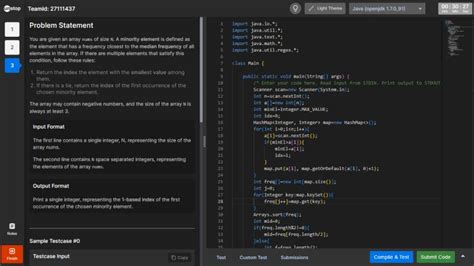 Unstop Dsa Java Problemsolving Dailycodingchallege Codingproblem
