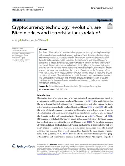 Cryptocurrency Technology Revolution Pdf Cryptocurrency Diversification Finance