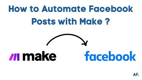 How To Automate Facebook Posts With Make