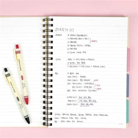 Pinkfoot 핑크풋 코넬인덱스노트 핫트랙스