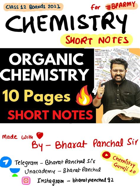 An Insightful One Shot Guide To Key Concepts From Class 12 Chemistry
