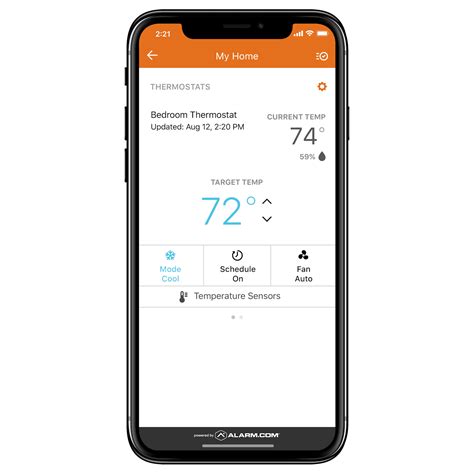 ADC T2000 Alarm Com Smart Thermostat