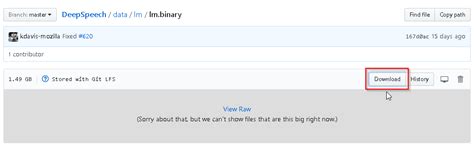 Git Clone How To Download A Project S Big File Which Uses Git Large File Storage Manually