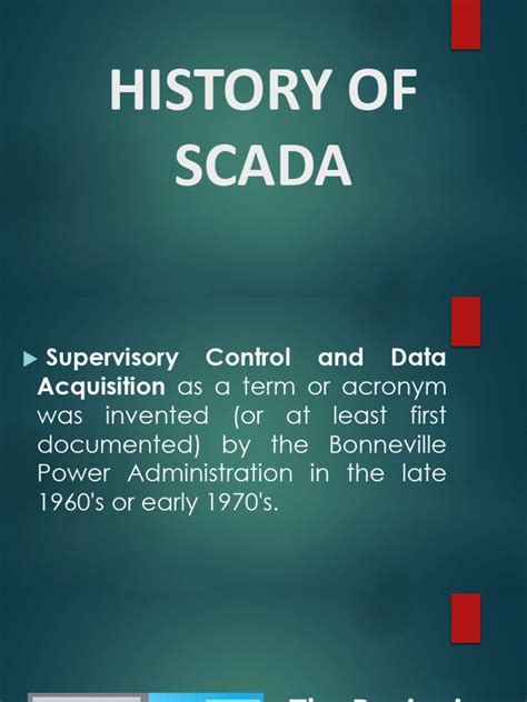 History Of Scada Pdf
