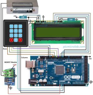 Arduino Electronic Lock Microcontroller Based Projects