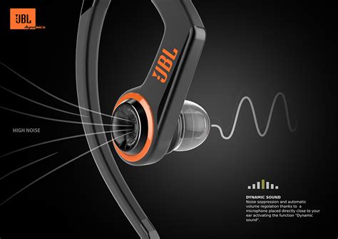 Jbl Dynamic Bluetooth Earphones Behance