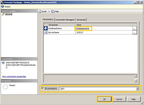 Sql Server Integration Services 2012 Project Dev Model
