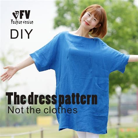 Dresses Sewing Pattern Template Cutting Drawing Cl Vicedeal