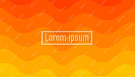 Premium Vector Orange Abstract Background Vector Illustration