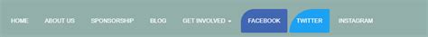 Css How Do I Replace Social Media Links In Navbar With Icons Stack