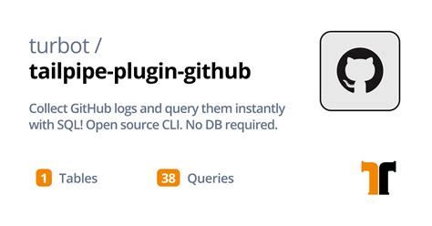 Github Plugin Tailpipe Hub