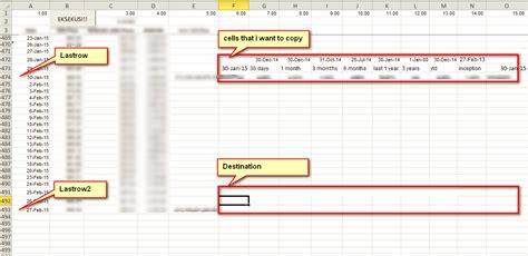 Excel Vba Set Ranges In One Column Stack Overflow