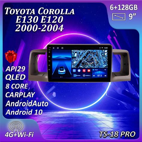 Штатная магнитола Multimedia Factory TS18PRO/ 6+128GB / Toyota Corolla ...