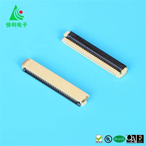 Fpc 1 0mm Pitch Fpc Ffc 4 Pin 8pin 60pin 80 Pin Ffc Fpc Cable Connector
