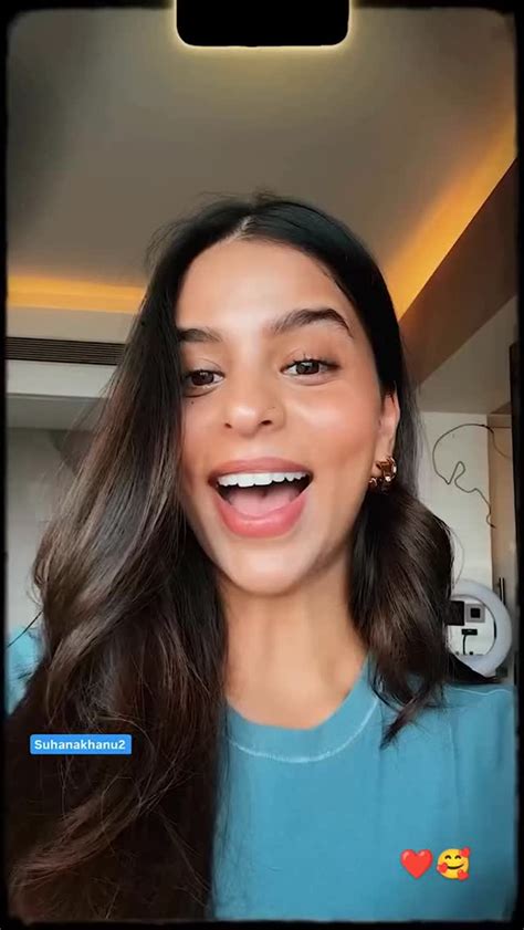 Suhana Khan Suhana Khan Live ️🥰 Instagram