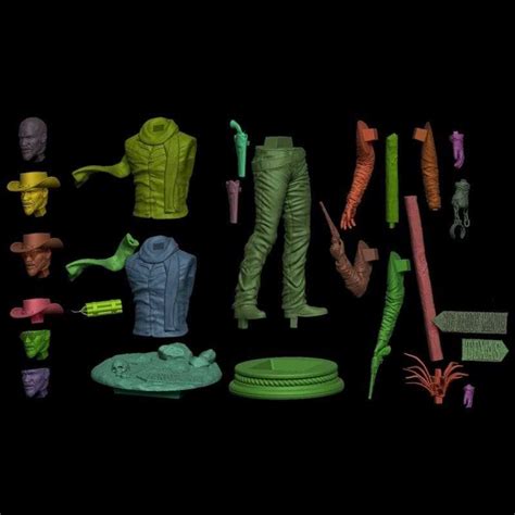 Django Unchained Stl 3d Print Files