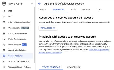 How To List The Roles Associated With A Gcp Service Account Baeldung